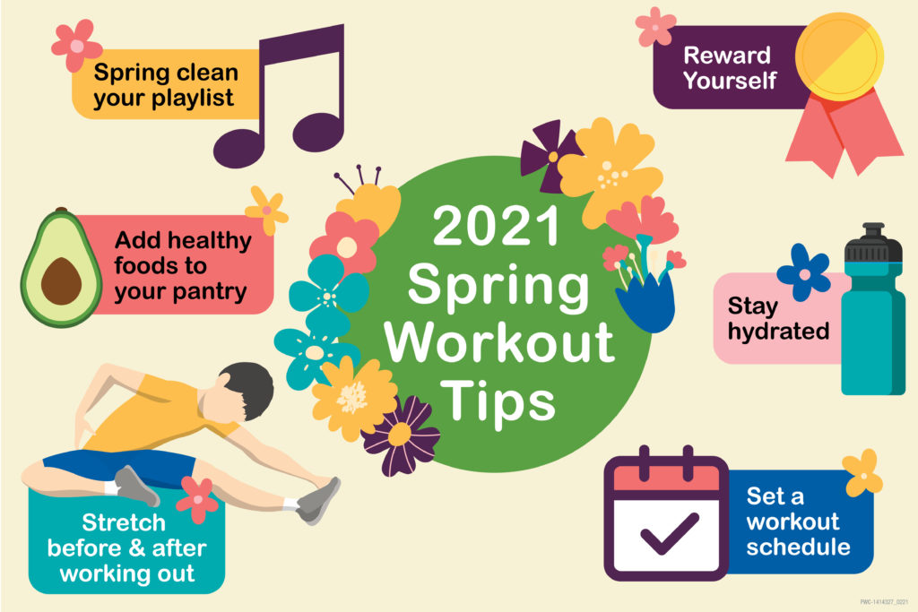 2021 Spring Workout Tips | Valley Health Wellness & Fitness Center